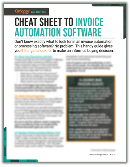 Get the Cheat Sheet to Invoice / AP Automation