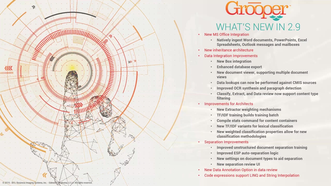 Grooper 2.9 Features Presentation