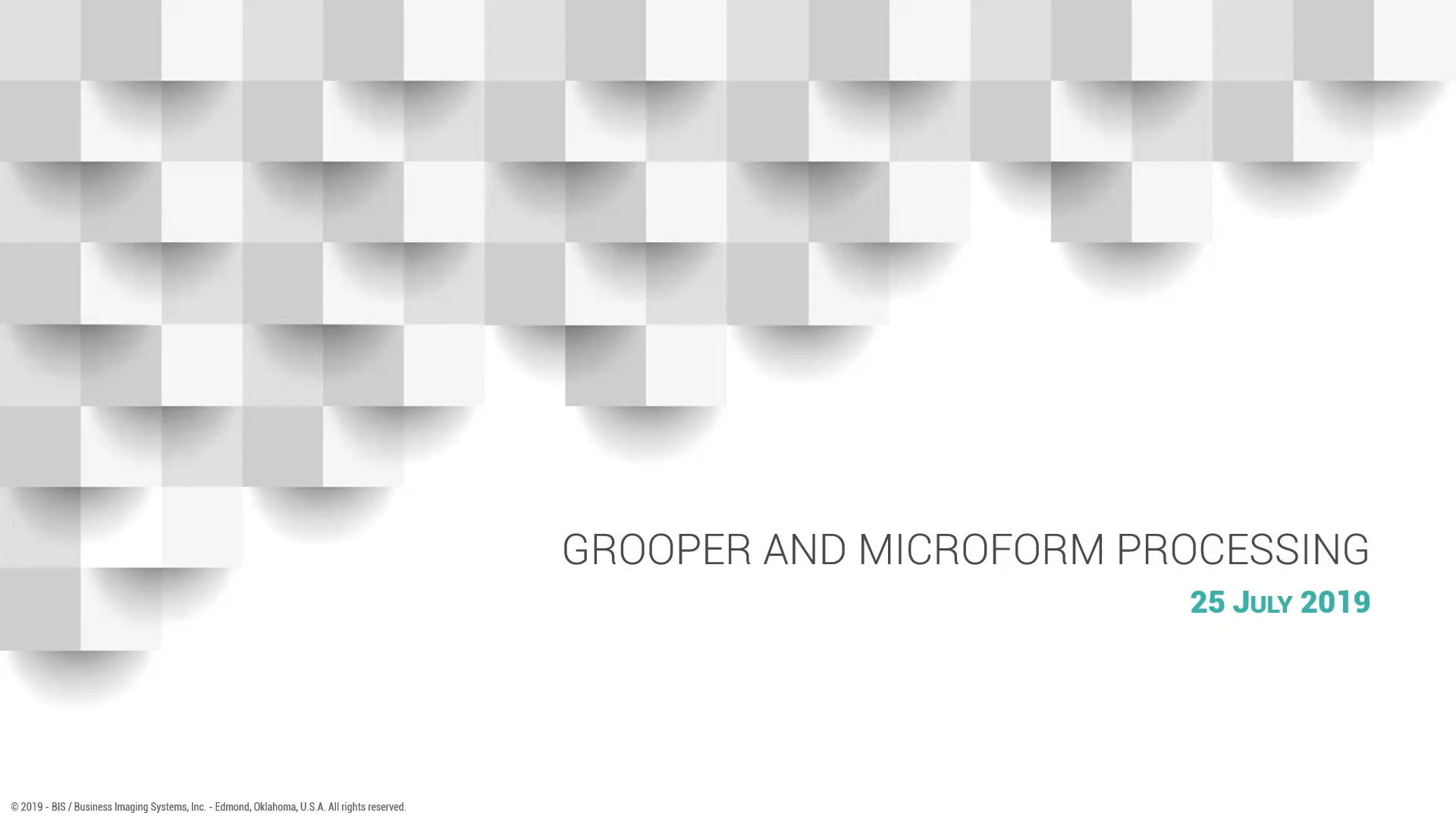 Advances in Microform Processing with Grooper
